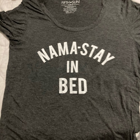 Fifth Sun | Tops | Name Ste In Bed T Shirt | Poshmark
